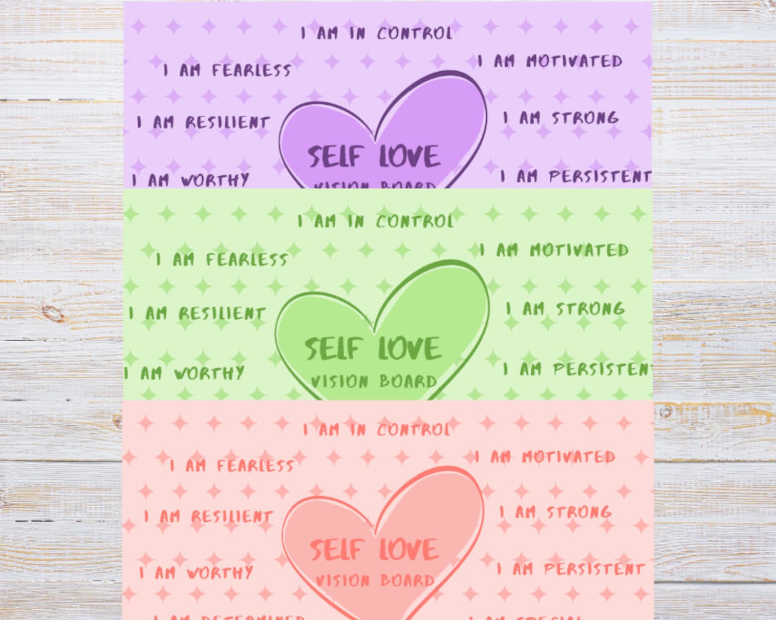 Self Love Vision Board, Vision Board, 24x18 In - Etsy Australia