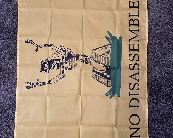 Johnny #5 No Disassemble Gadsden Parody Banner Flag - Etsy