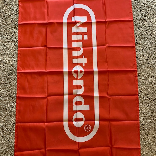 Mario Flag - Etsy
