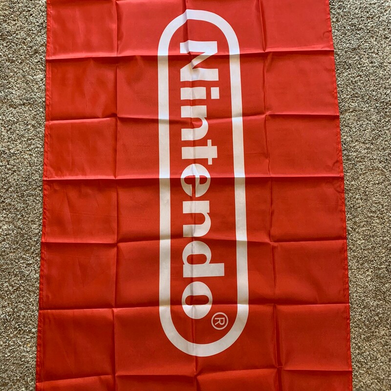 Mario Flag - Etsy