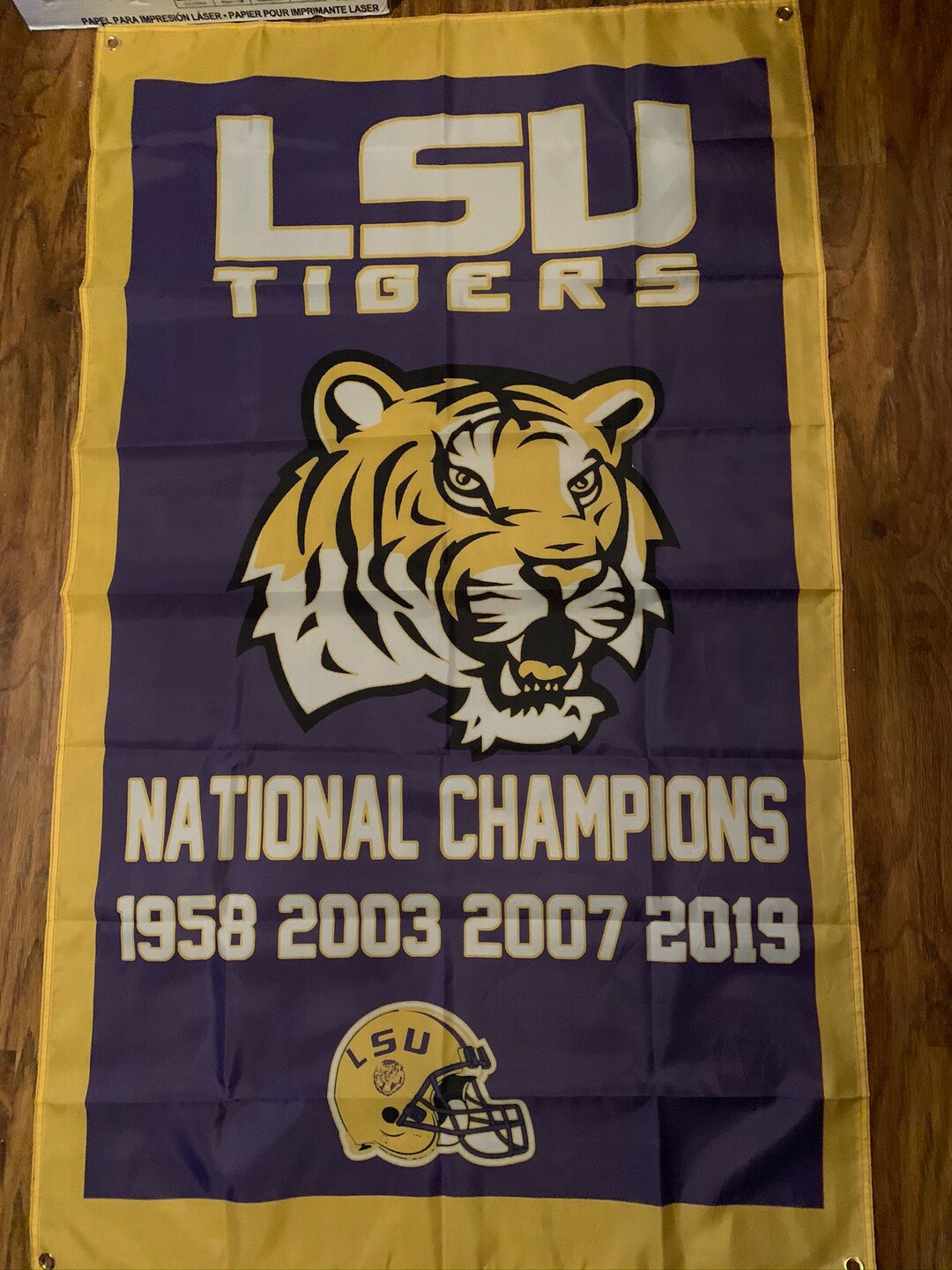 Louisiana State LSU Tigers NCAA National Championship Banner Flag - Etsy