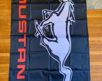 Mustang Flag | Etsy