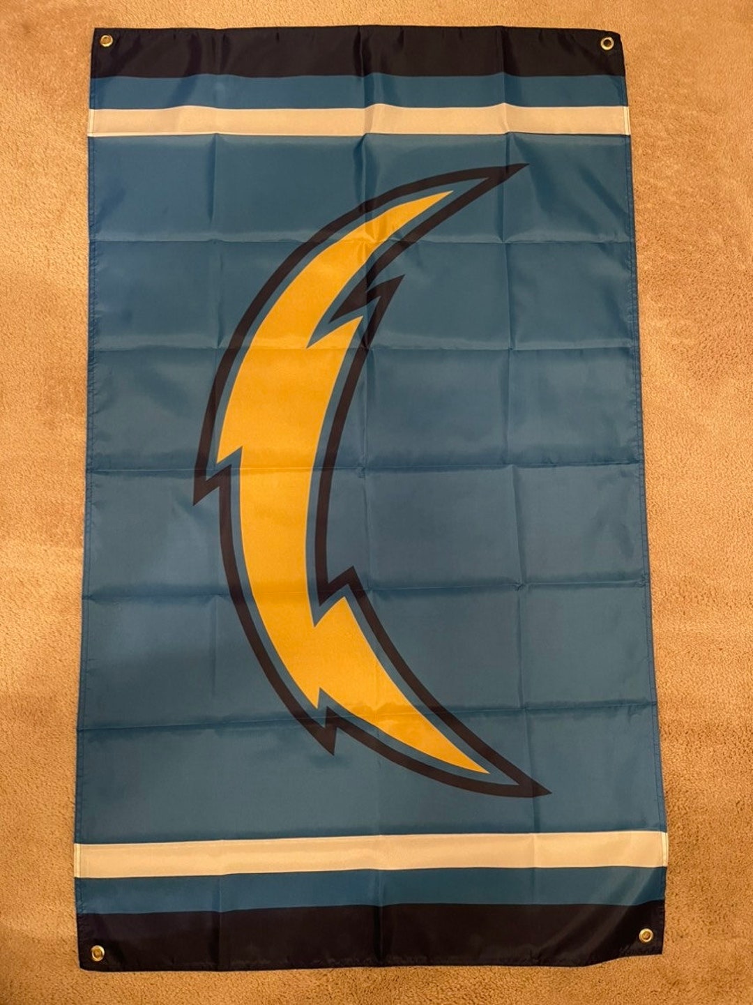 Los Angeles LA Chargers Flag Banner - Etsy