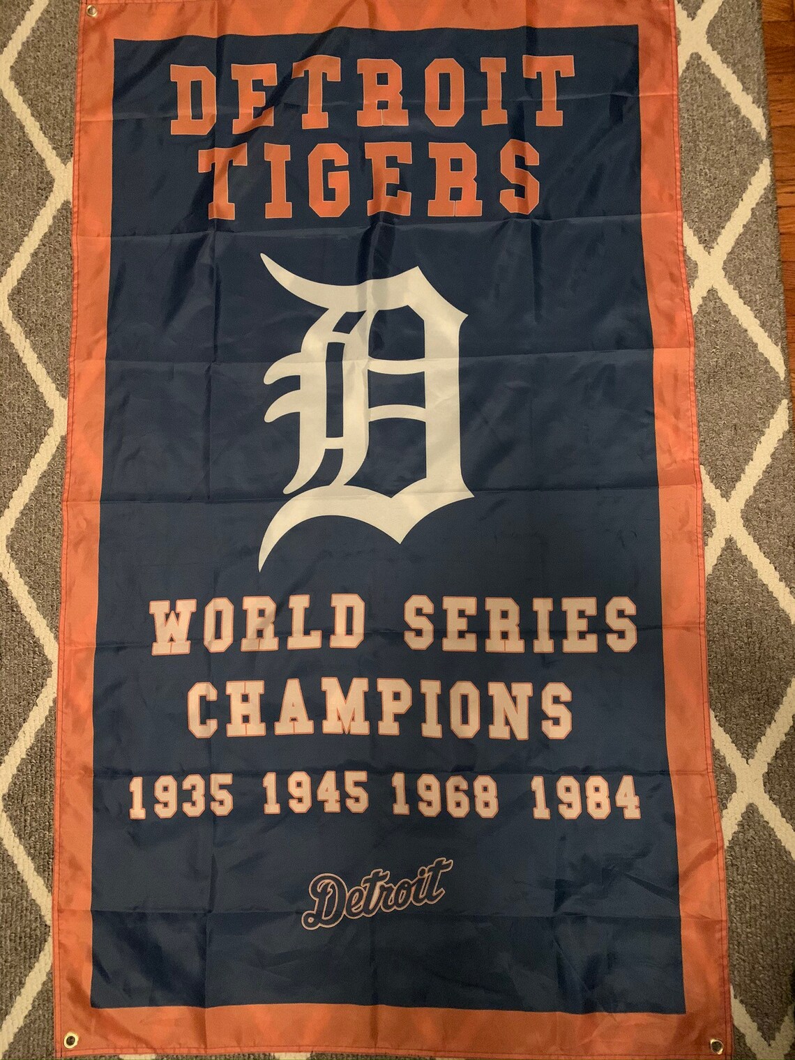 Detroit Tigers World Series Championship Flag - Etsy