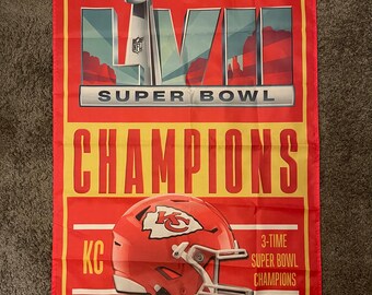 Go Chiefs Banner. Super Bowl. NFL. Kansas City Chiefs. Football - Etsy