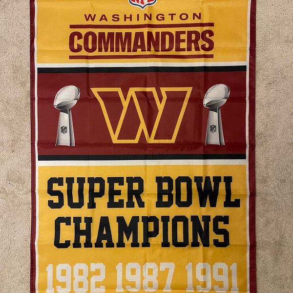 Commanders Flag - Etsy