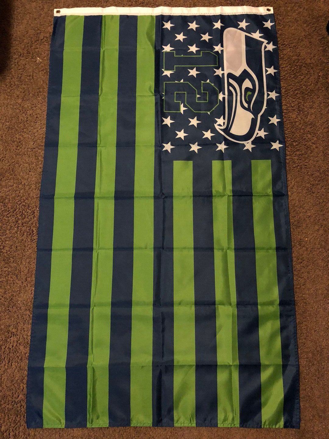 Seattle Seahawks 12th Man Banner Flag - Etsy