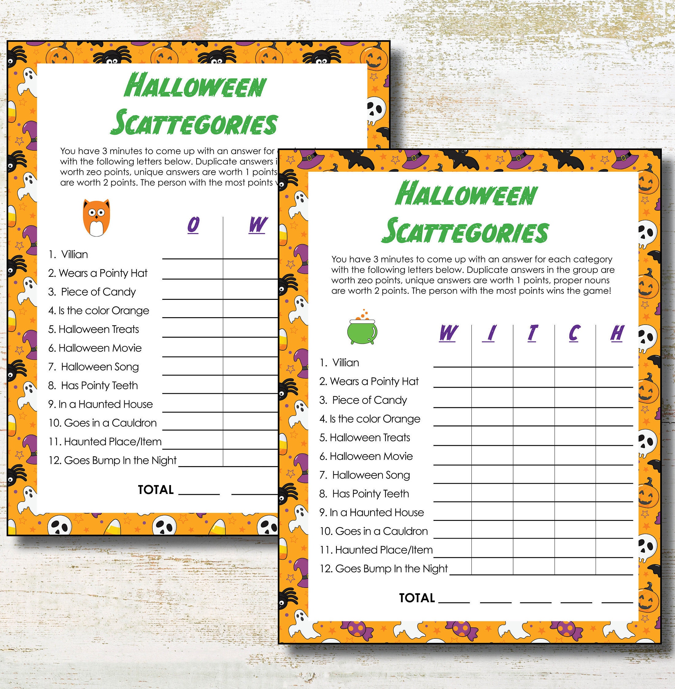 Toys & Games World Scramble Bingo Word Search and Scattegories ...