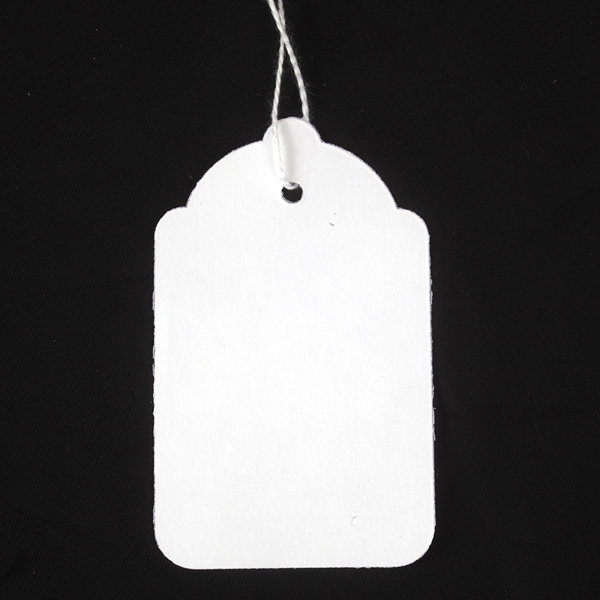 Swift Strung Tags White Card Clothing Tickets 55mm x 37mm | Etsy