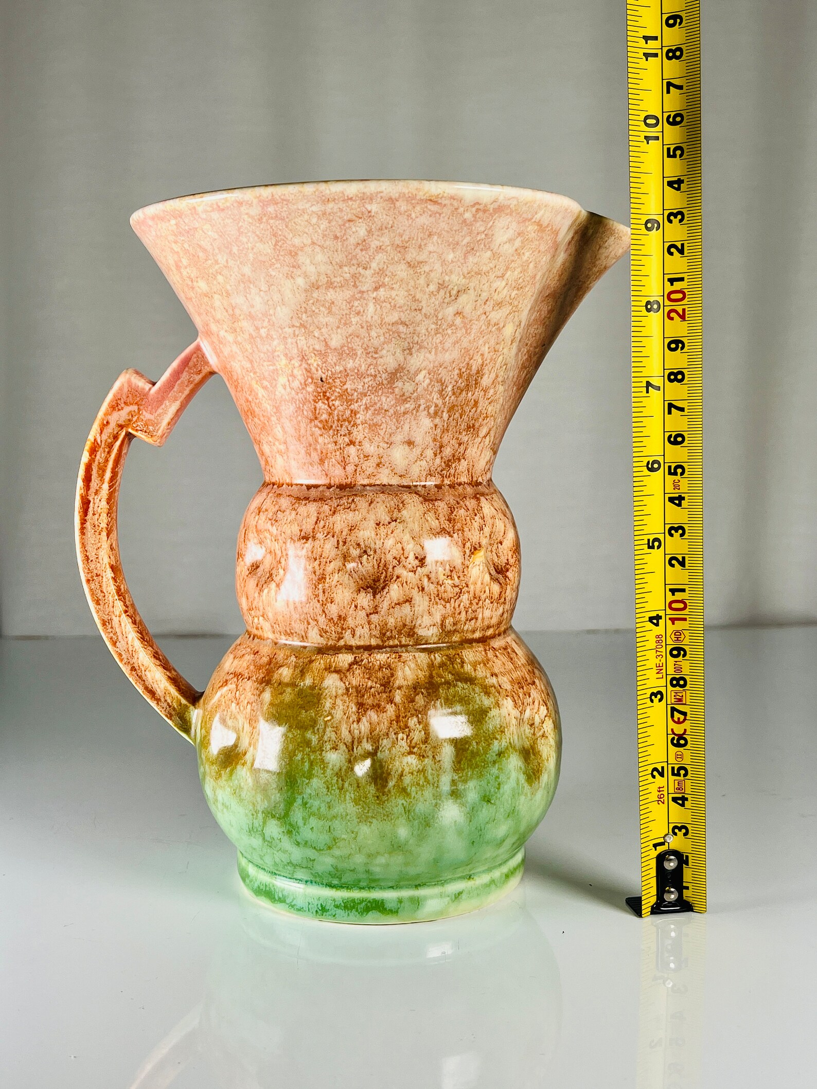 Sylvac 427 Art Deco Large Jug Pastel Pink & Green 1930s - Etsy