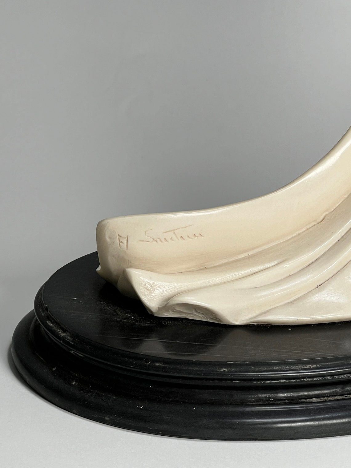 A Santini Dancing Woman Figurine Art Deco Marble Resin - Etsy