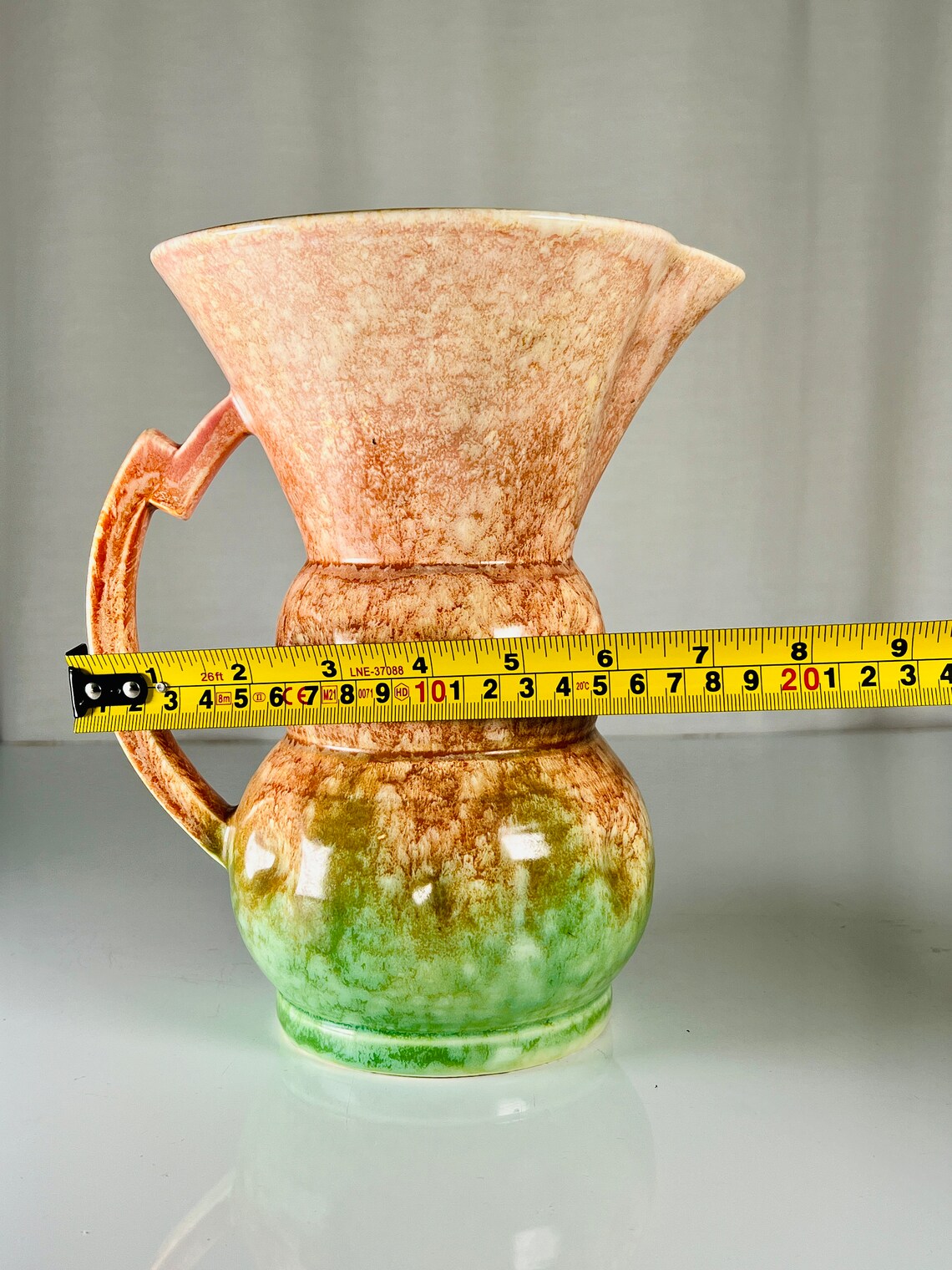 Sylvac 427 Art Deco Large Jug Pastel Pink & Green 1930s - Etsy