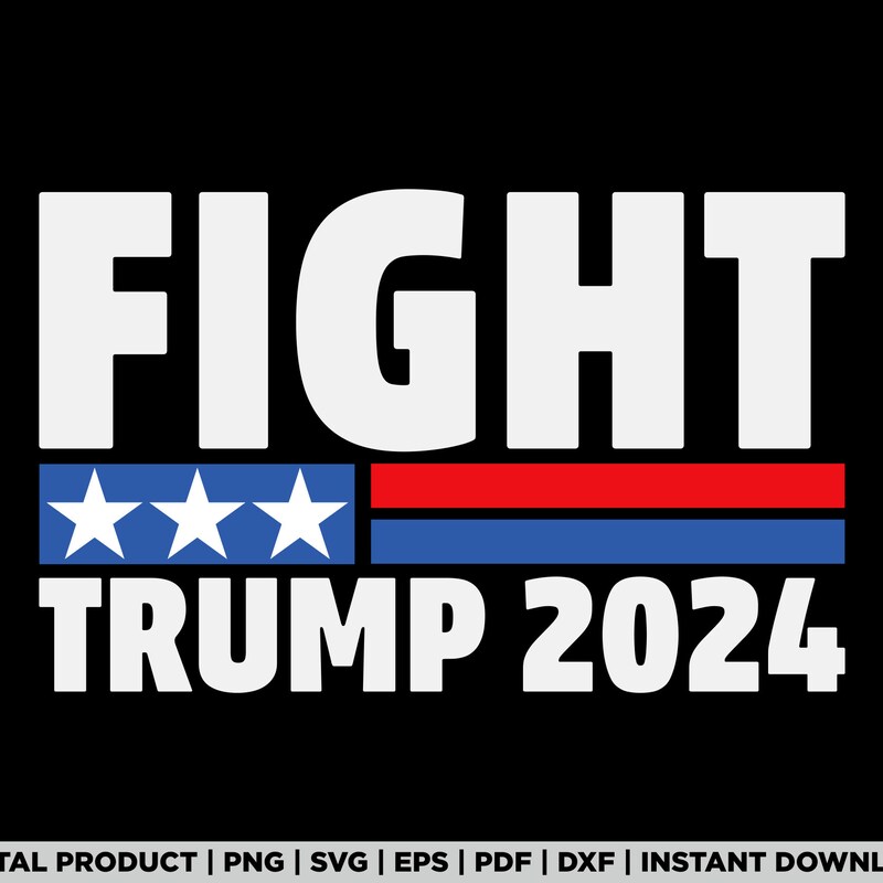 Trump Fight Svg - Etsy