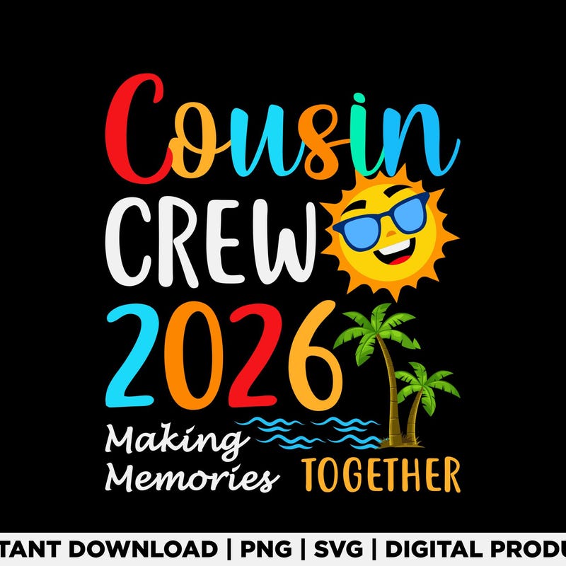 Cousin Crew Svg 2026 - Etsy