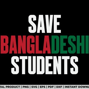 Save Bangladeshi Students, Bangladesh Quota Movements 2024 Svg, Png ...