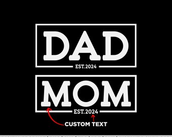 Aunt Est 2024 Svg, Png, T Shirt Design, Eps, Pdf, Dxf, Cricut Files ...