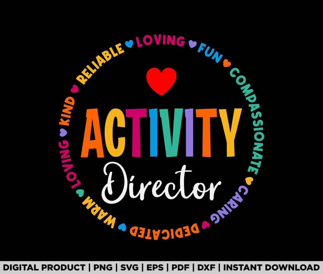 Activity Director Rock Activity Professionals Week Svg, Png, Shirt ...