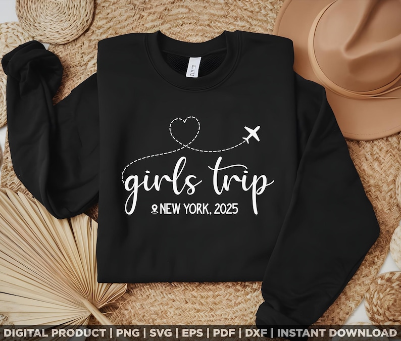 Girls Trip Custom Location Svg Png, Personalized Travel Shirt Design ...