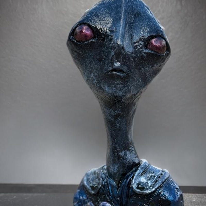 Alien Sculpture - Etsy