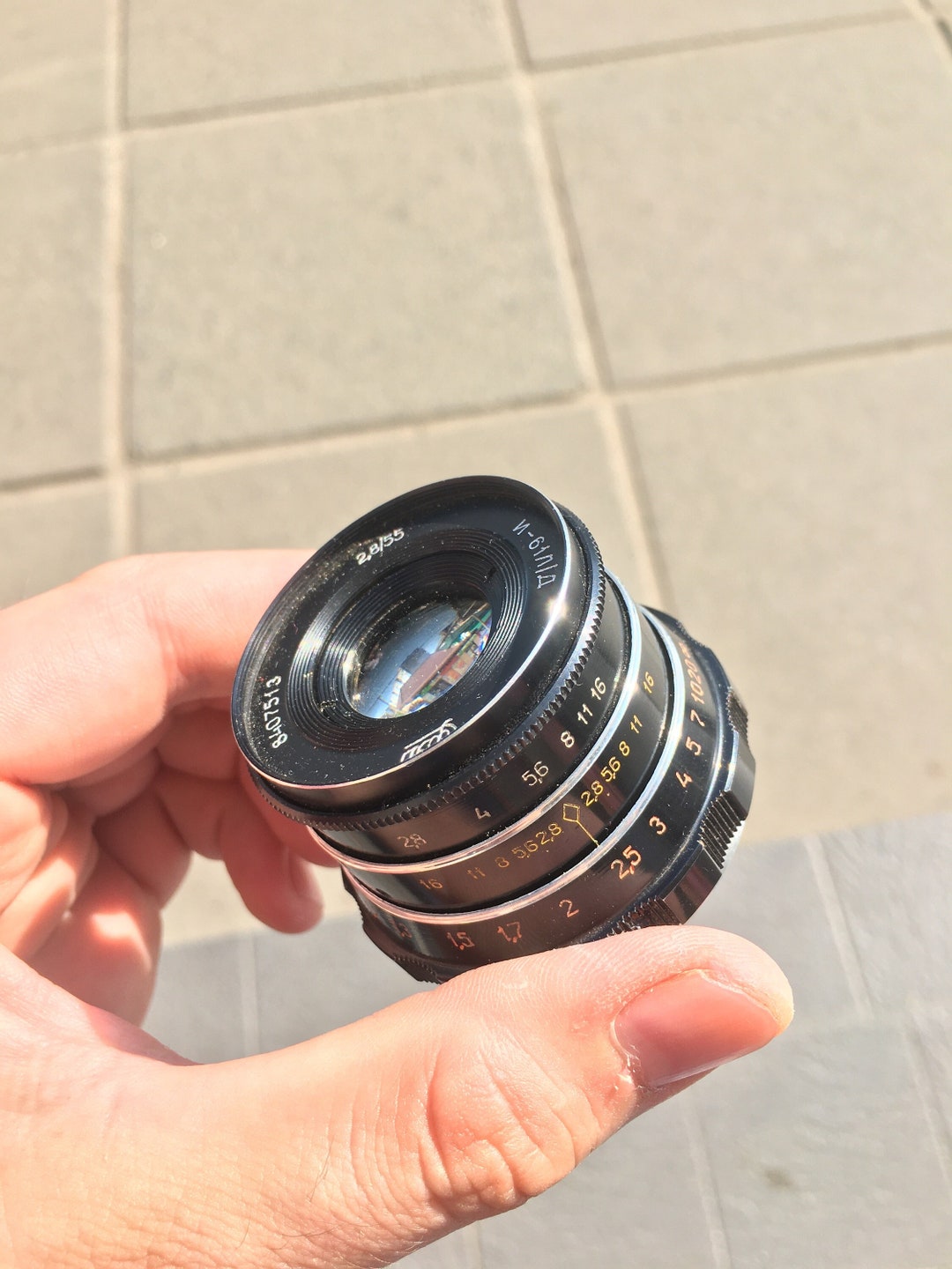 Vintage USSR Soviet Camera Objective Lens I-61L/D 53 Mm F/2.8 - Etsy