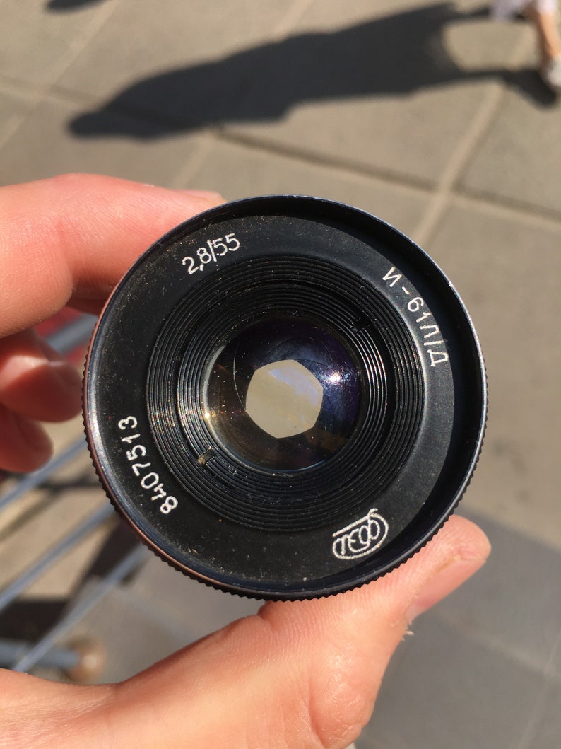 Vintage USSR Soviet Camera Objective Lens I-61L/D 53 Mm F/2.8 - Etsy