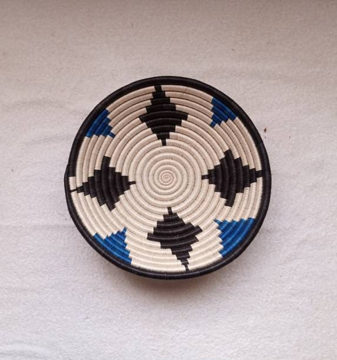 Large Wicker Wall Basket From Rwanda - Stunning African Home Decor - Etsy