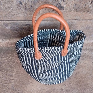 Woven Sisal Shopping Bag,sisal Tote,summer Bag,kiondo Natural Bag,woven ...