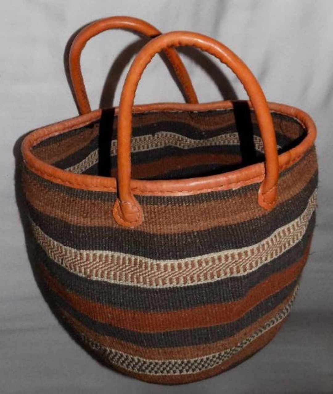 Baobab Sisal Bag, Woven Basket, Farmers Market Bag, African Shopper Bag ...