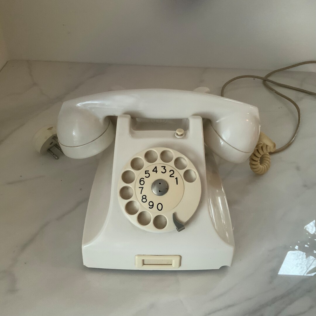 Vintage Bakelite Telephone PTT Ericsson 1963 - Etsy Sweden