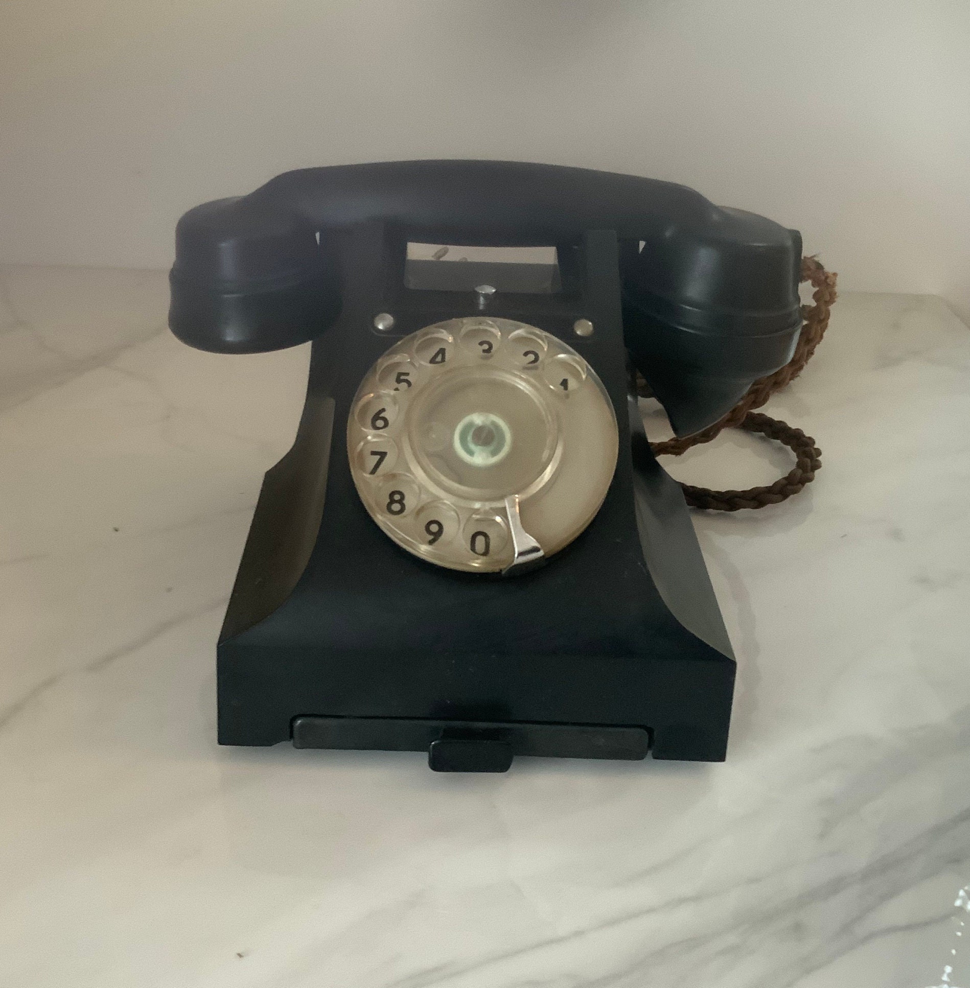 English Black Bakelite Telephone Model GPO L 330 - Etsy UK