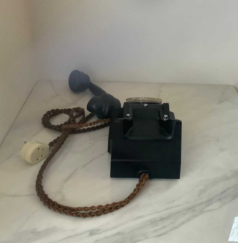 English Black Bakelite Telephone Model GPO L 330 - Etsy UK