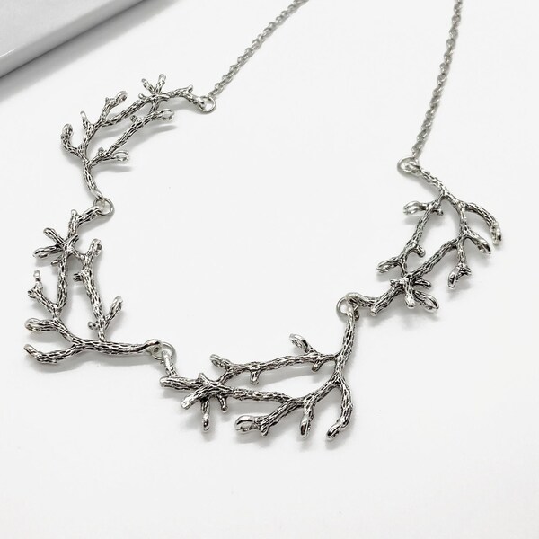 Tree Branch Necklace - Etsy