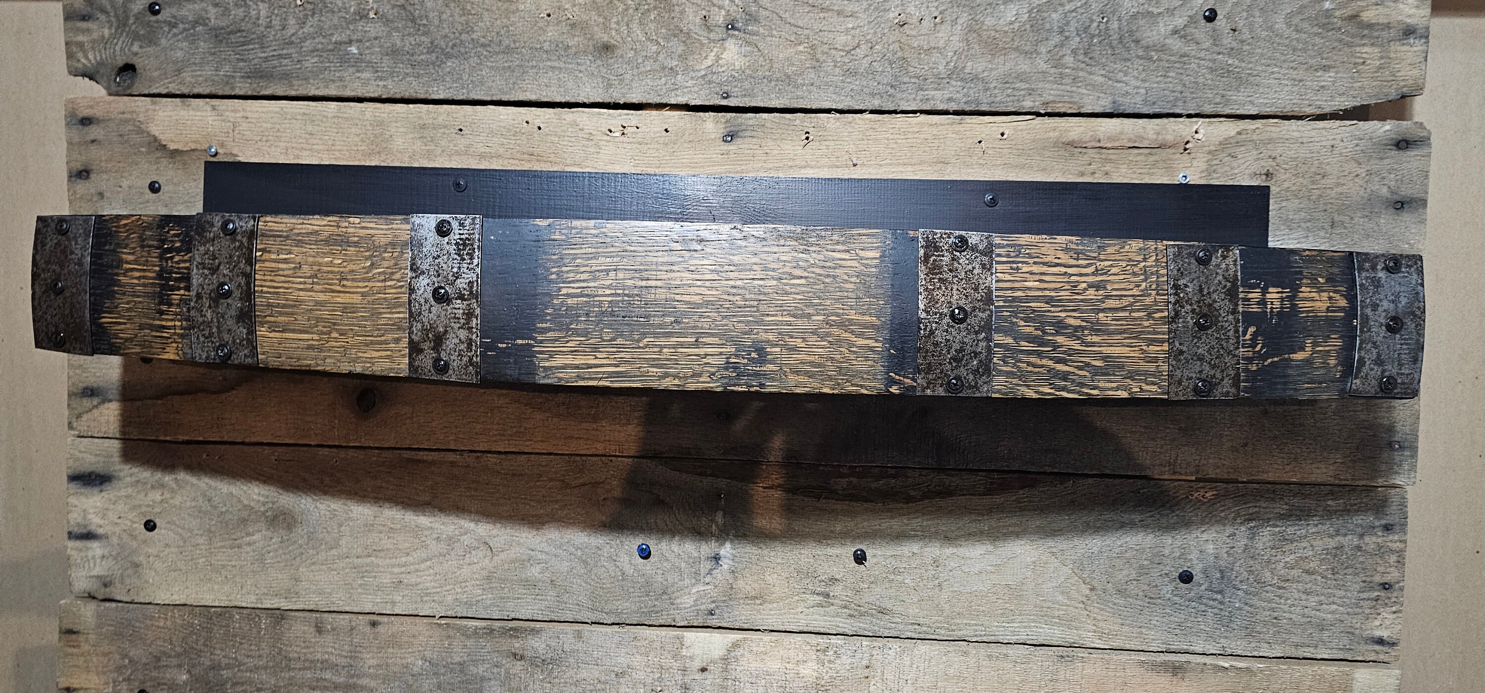 Bourbon Stave Shelf - Etsy