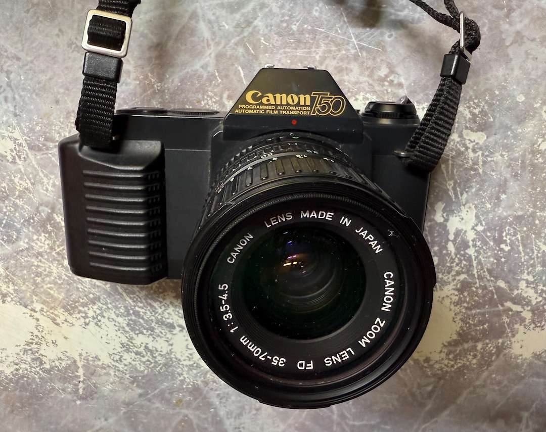 Vintage Canon T50 Film Camera - Etsy