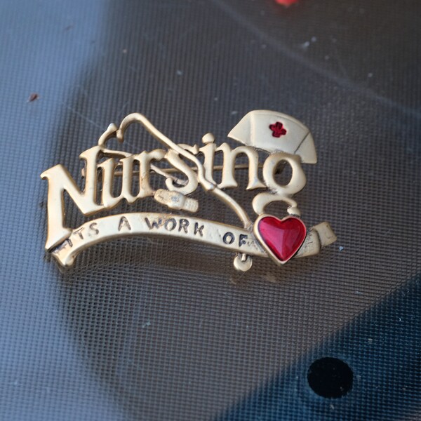 Nursing Pin - Etsy