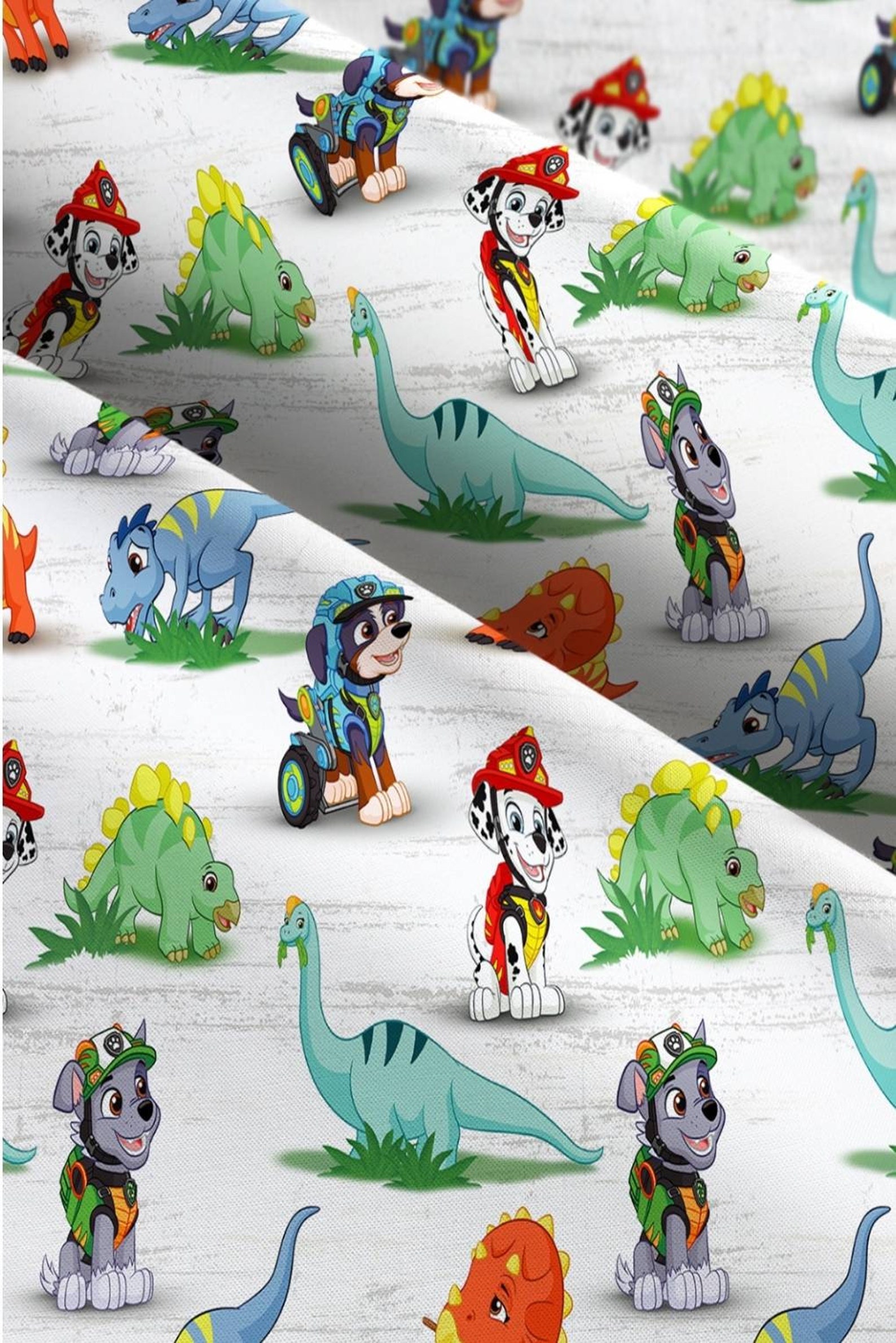 Paw Patrol Fabric 100 Cotton Quarter Yard Etsy