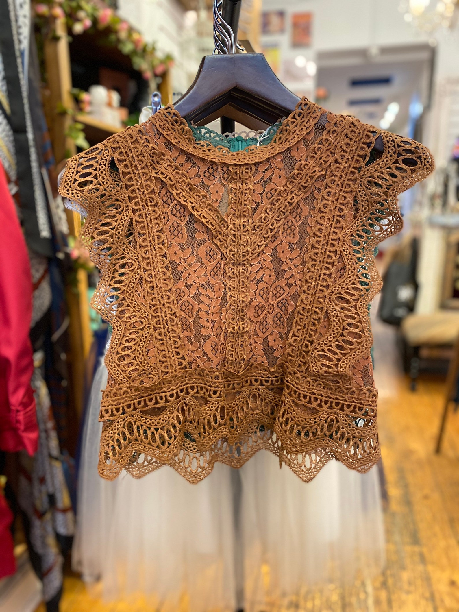 Lace Crop Top Vintage Style Victorian Style Romantic Top - Etsy