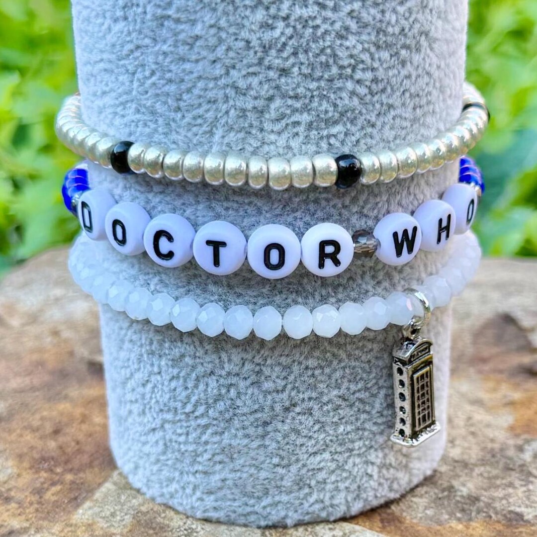 Doctor Who Inspired Bracelet Stack - Etsy