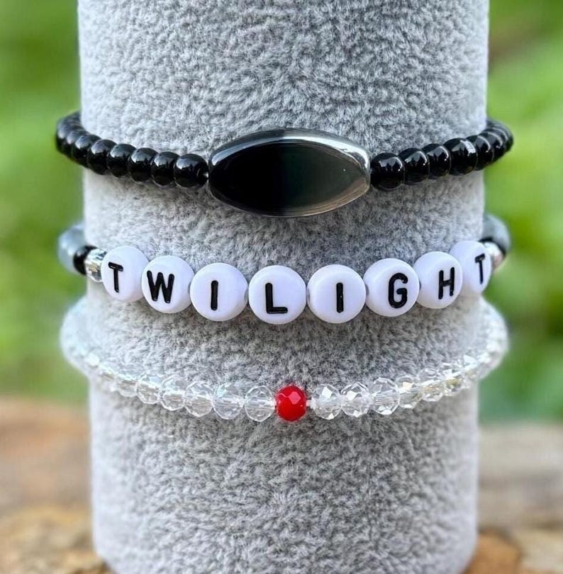 Twilight Vampire Bracelet Stack - Etsy
