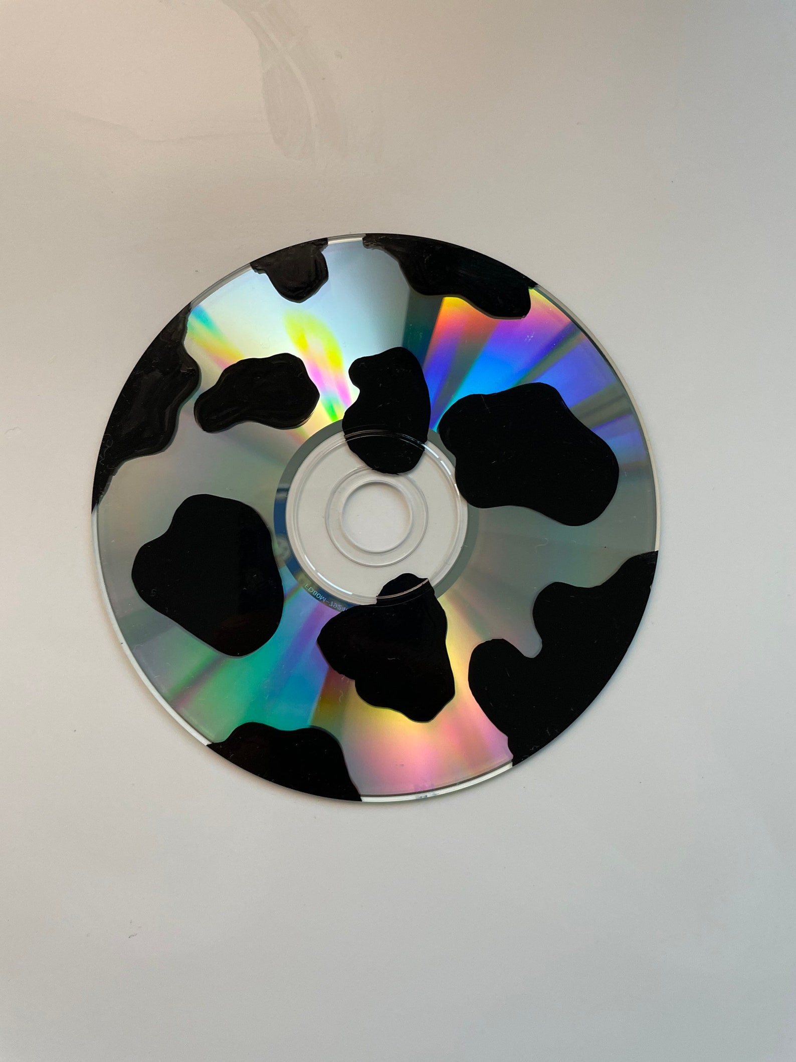 Multicolor Cow Print CD - Etsy
