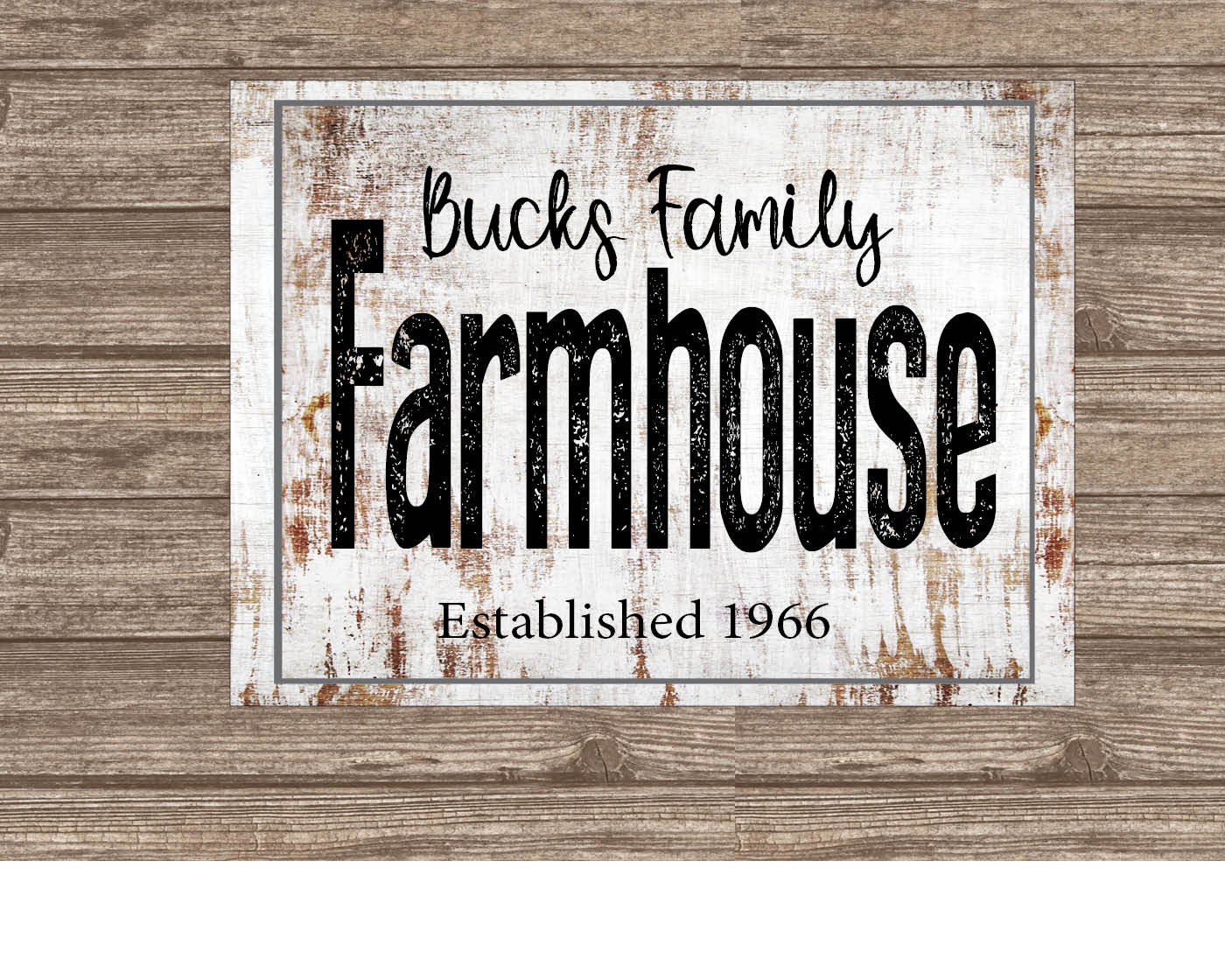 Personalized FAMILY FARM Rustic Home Sign - Etsy Singapore