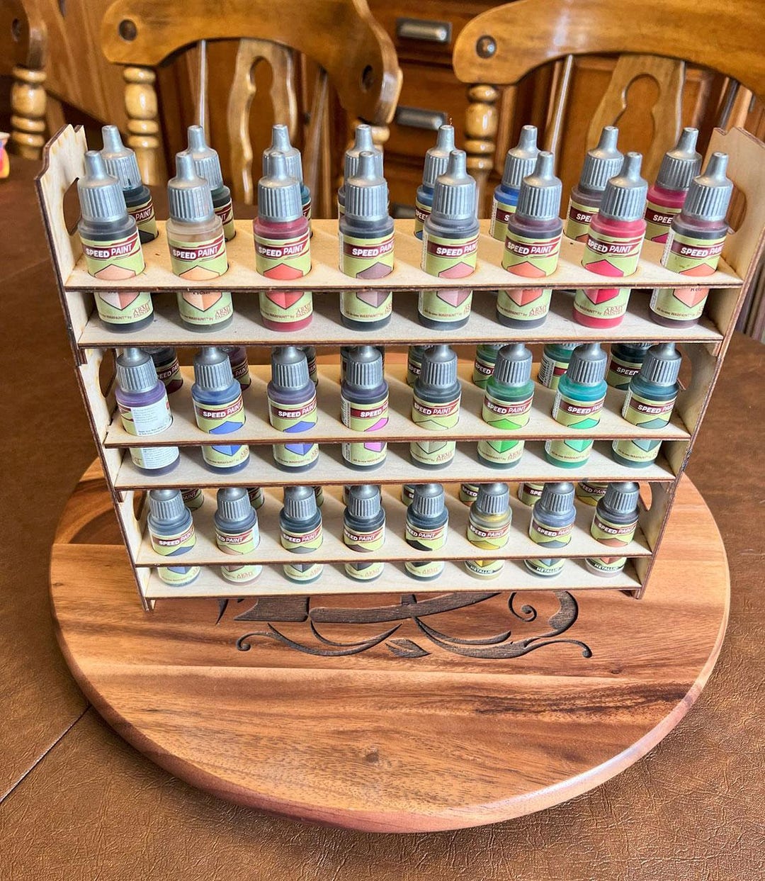 Stackable Miniature Paint Holders - Etsy