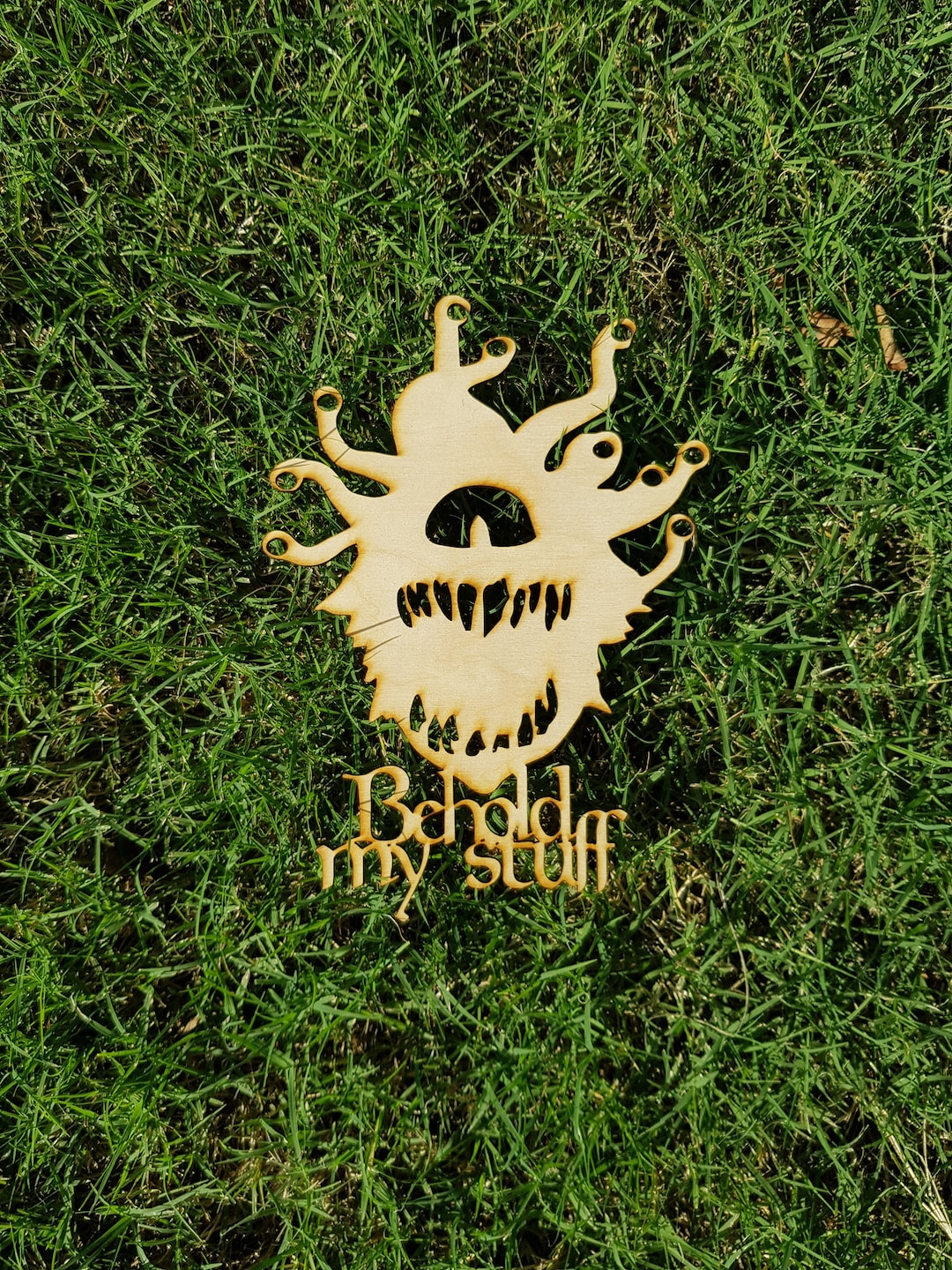 Behold My Stuff Laser-cut Wooden Gaming Sign - Etsy