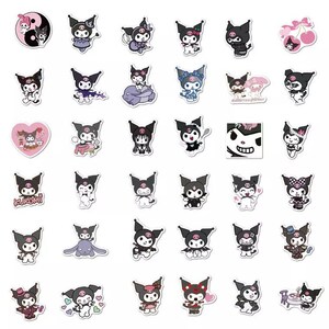 Kuromi Sticker 100 sheets | Etsy
