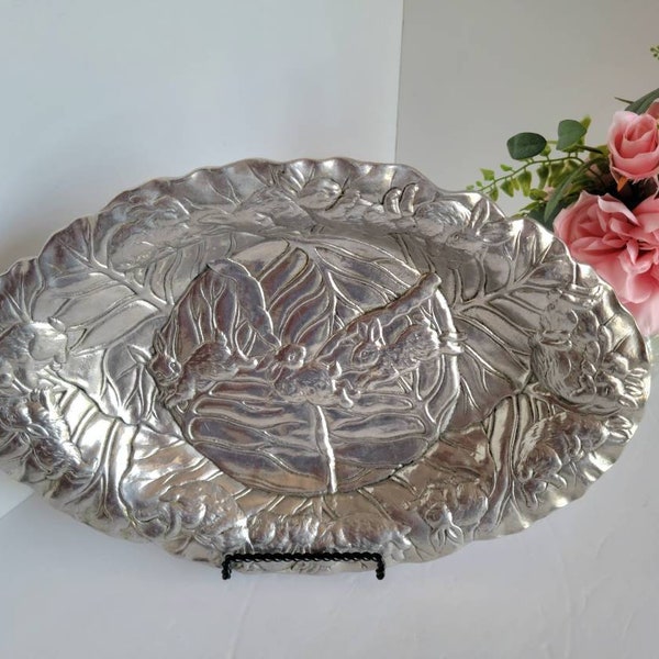 Arthur Court Bunny Rabbit Tray - Etsy