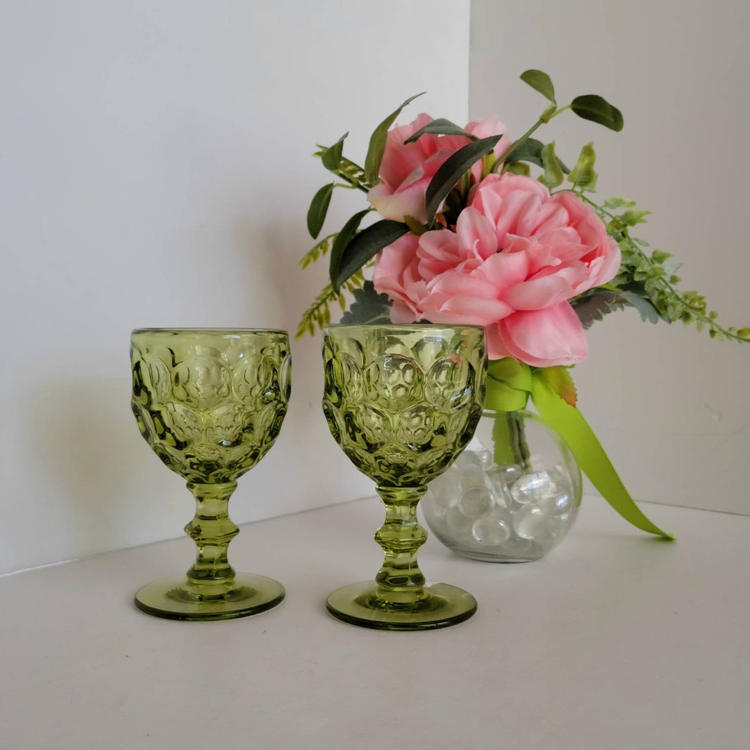 Vintage Mid-century Imperial Glass-ohio "provincial" Juice/liqueur ...