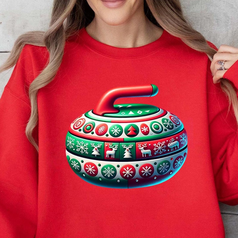 Curling Sweater - Etsy