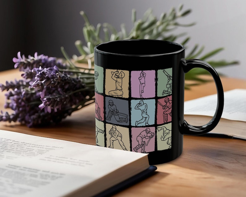 Cricket Player Mug, Cricket Lover Coffee Cup, Sports Enthusiast Gift ...
