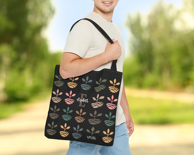 Retro Farming Life Tote Bag, Vintage Tractor Agriculture Handbag ...