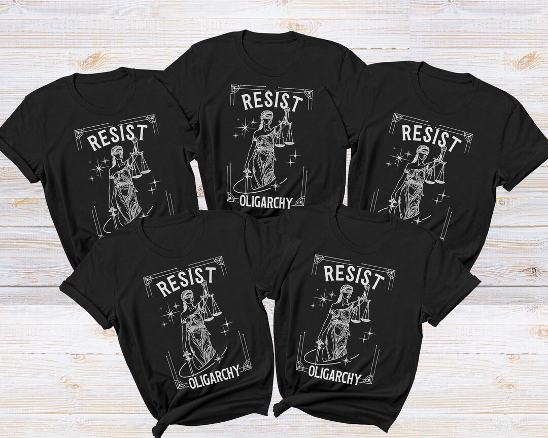 Resist Oligarchy Shirt, Fight Oligarchy Sweatshirt, No Dictator Fascist ...